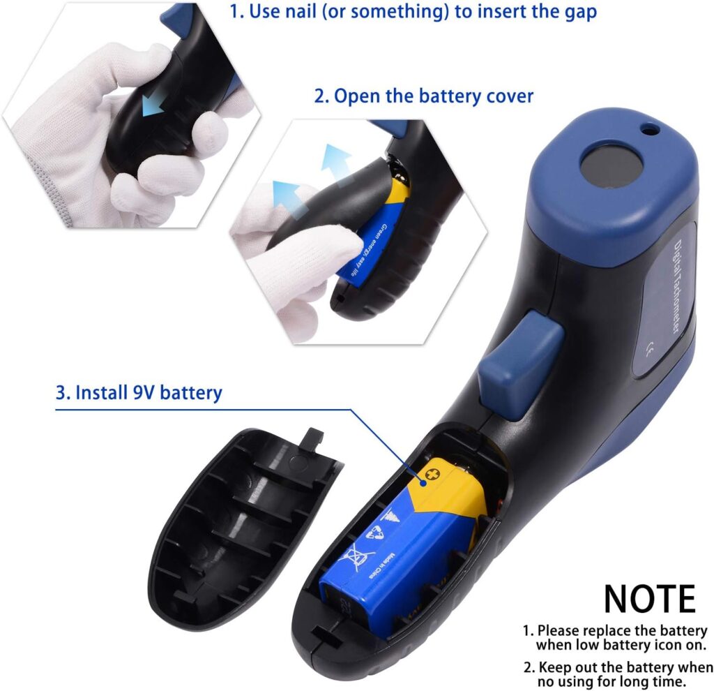 EHDIS Digital Tachometer Review - Testing Measuring and Inspecting ...