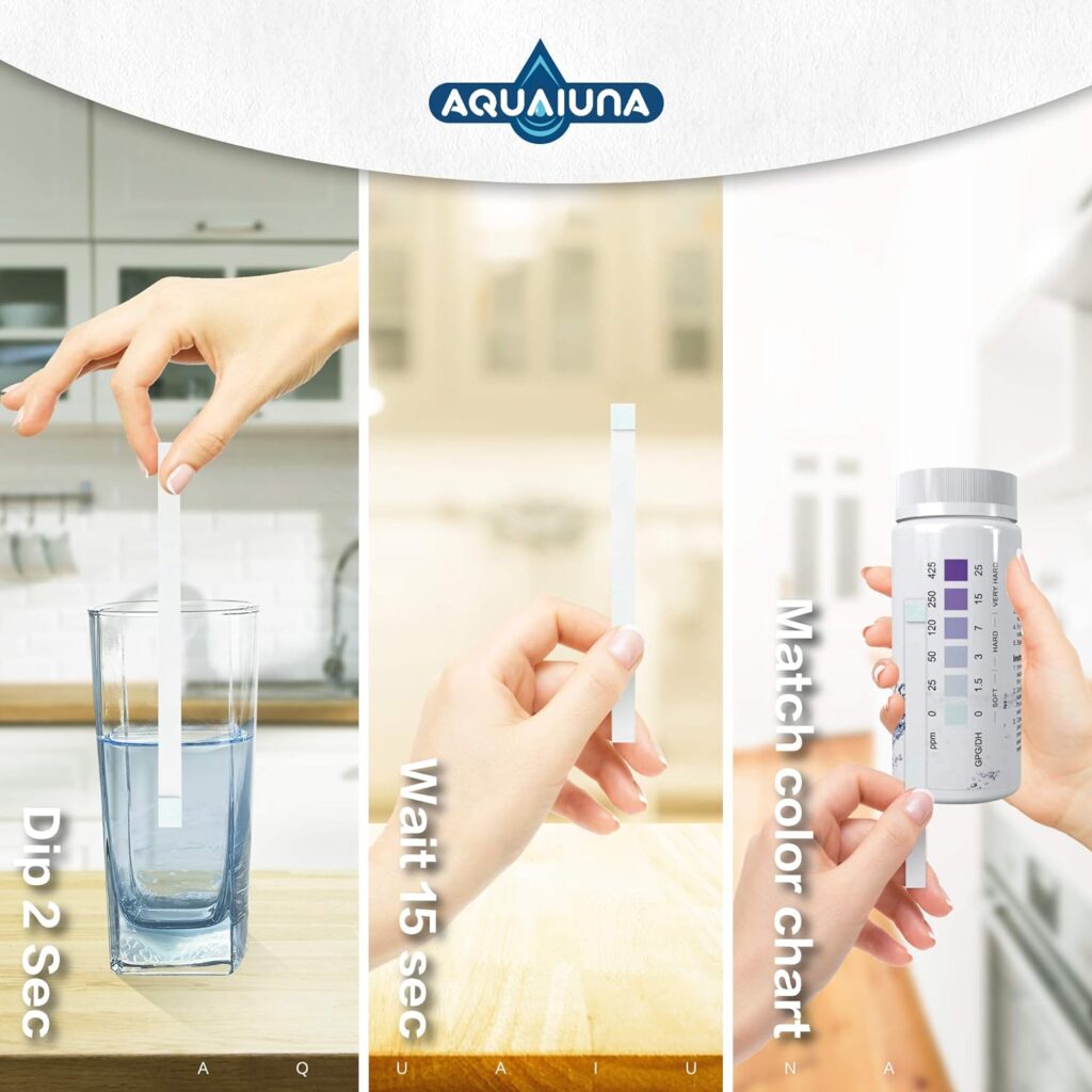 Aqualuna Water Hardness Test Kit Review - Testing Measuring and ...