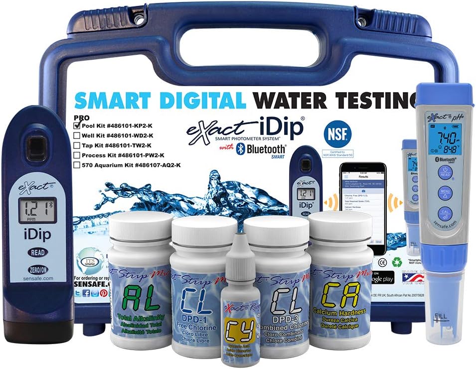 Industrial Test Systems Exact iDip Pool Professional Test Kit Review ...