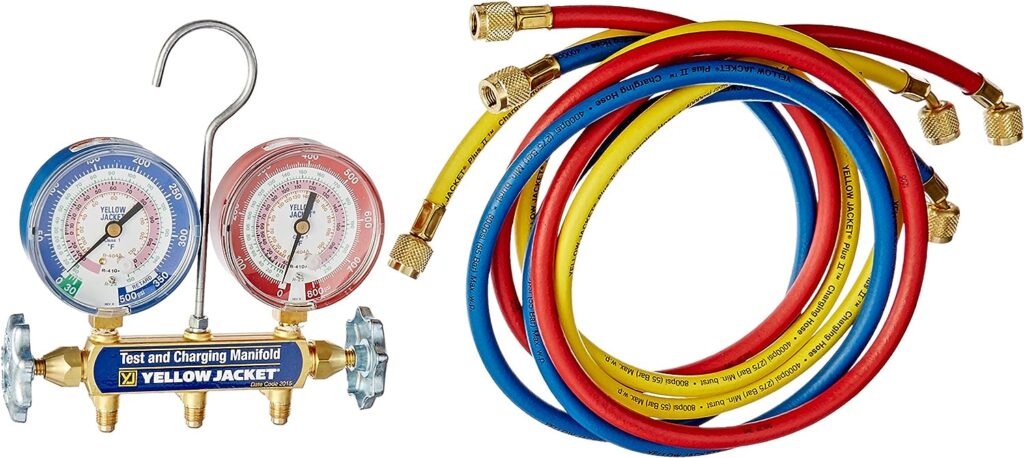 Yellow Jacket 42004 Series 41 Manifold Review - Testing Measuring and ...