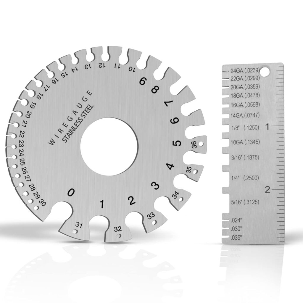 Double Sided Wire Gauge Tool Review - Testing Measuring and Inspecting ...