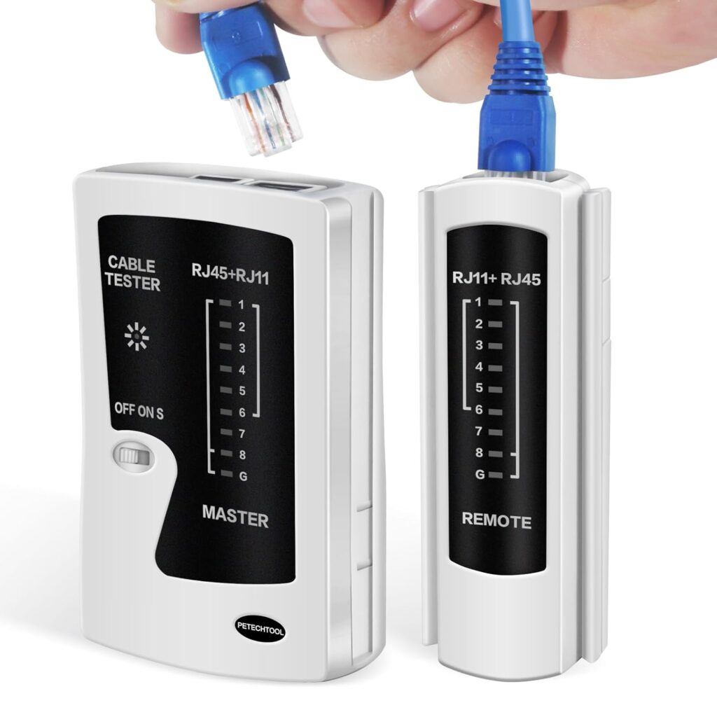 Network Ethernet Cable Tester Review - Testing Measuring and Inspecting ...