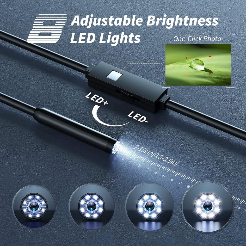 Endoscope Camera with Light Review - Testing Measuring and Inspecting ...