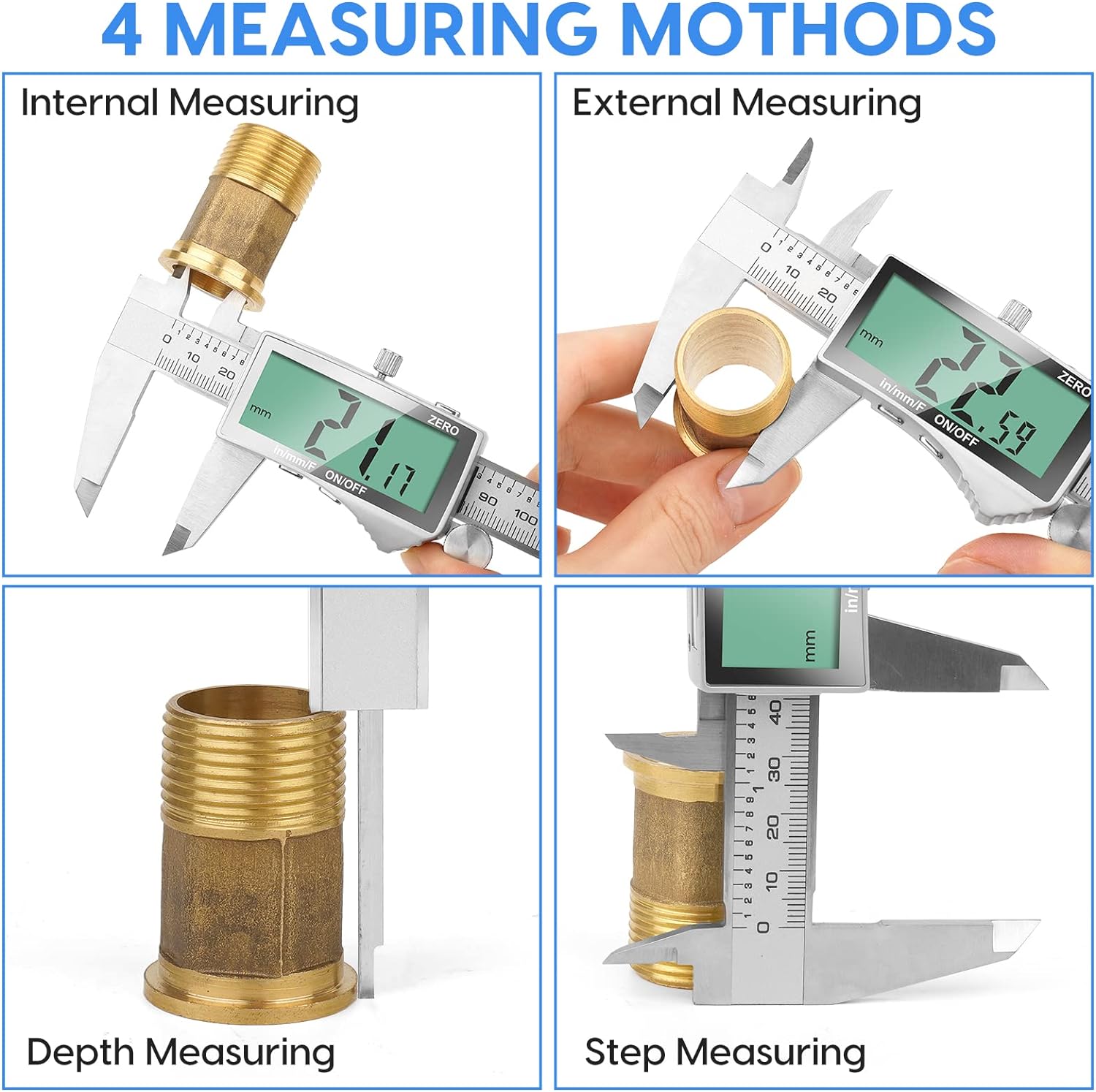 Digital Caliper Measuring Tool Review - Testing Measuring and ...